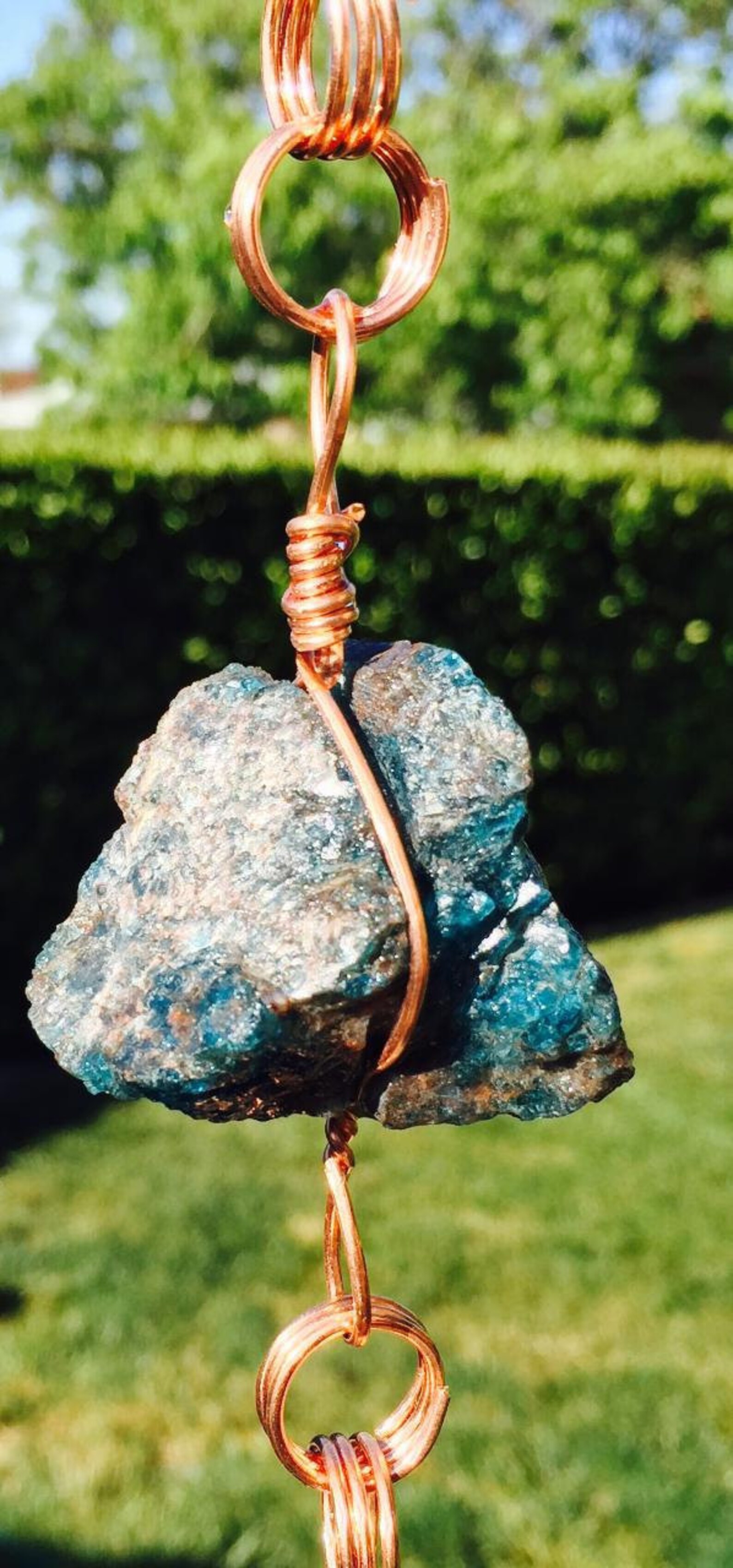 Custom Rock Chains for Patio and Garden Decorating | Etsy