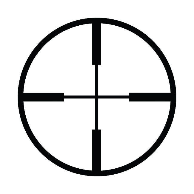 386 Crosshair Any Size Or Color Custom Cut Vinyl Decal Etsy