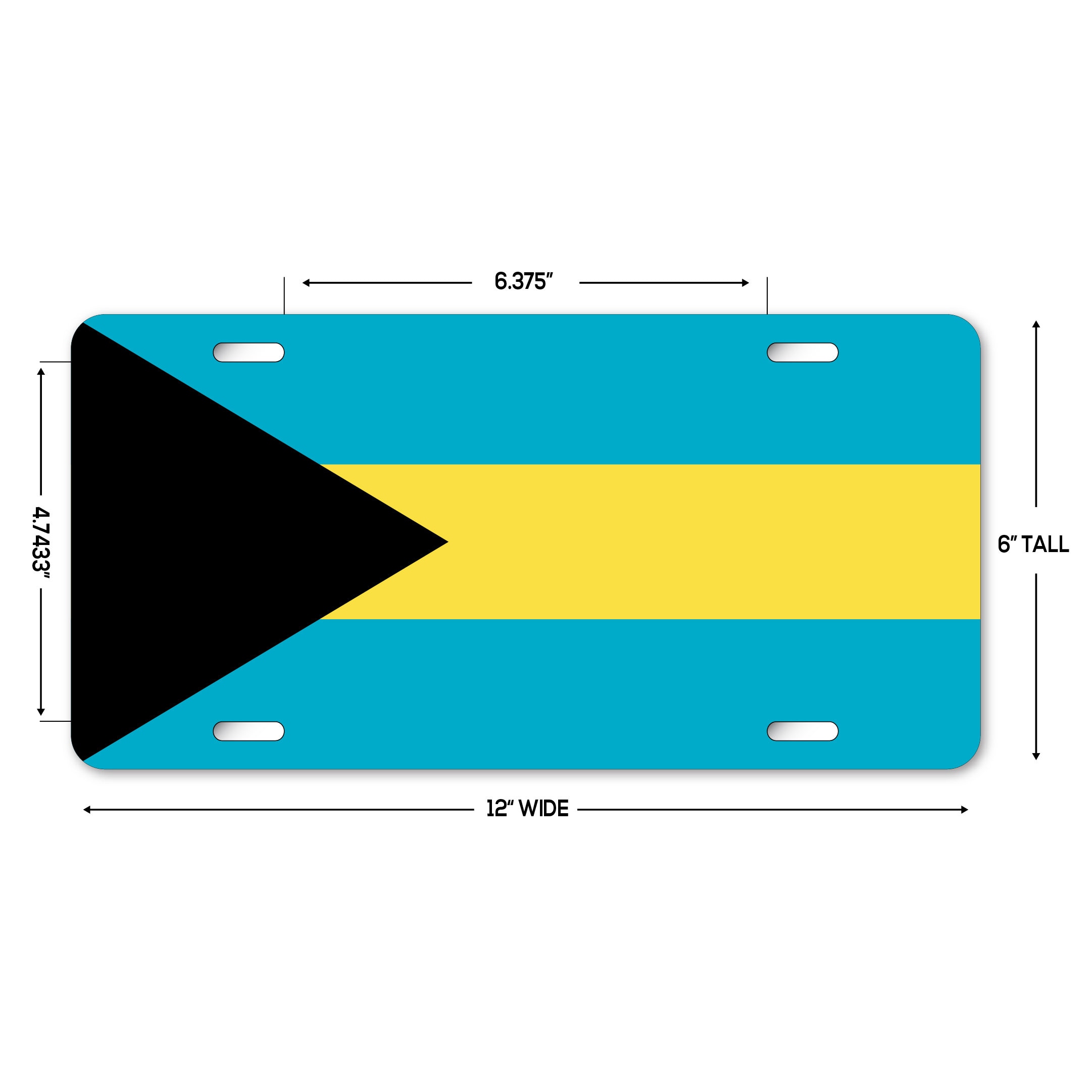 Bahamas License Plate for sale | Only 2 left at -75%