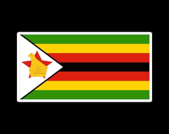 Zimbabwe Bumper Sticker - Etsy