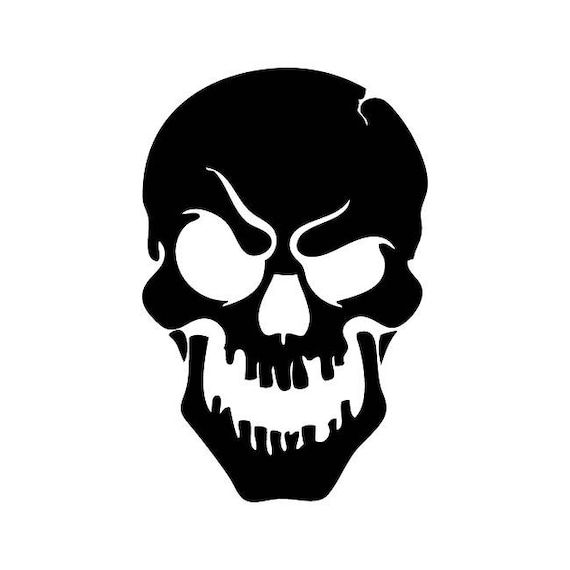 Evil Skull Stickers