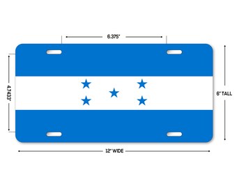 Honduras License Plate - Etsy