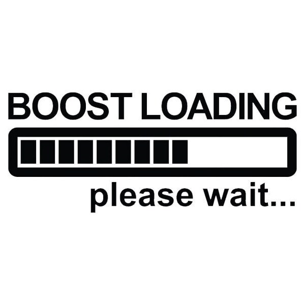 Boost Sticker - Etsy