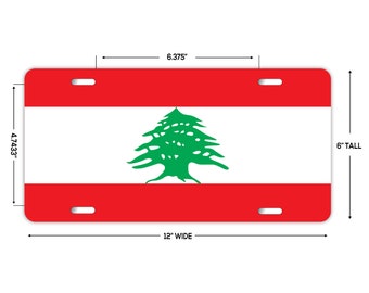 Lebanon License Plate - Etsy