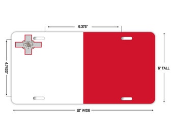 Malta License Plate - Etsy