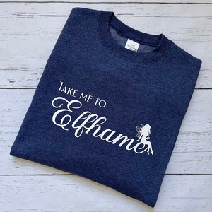 The Cruel Prince Inspired Sweatshirt, Take Me to Elfhame, the Folk of ...