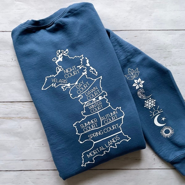 Prythian Map Svg - Etsy