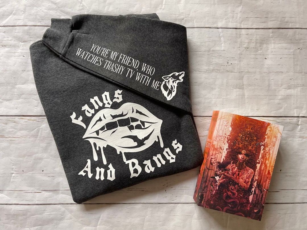 Licensed Fangs and Bangs Crescent City Sweatshirt, SJM Merch, Maas ...