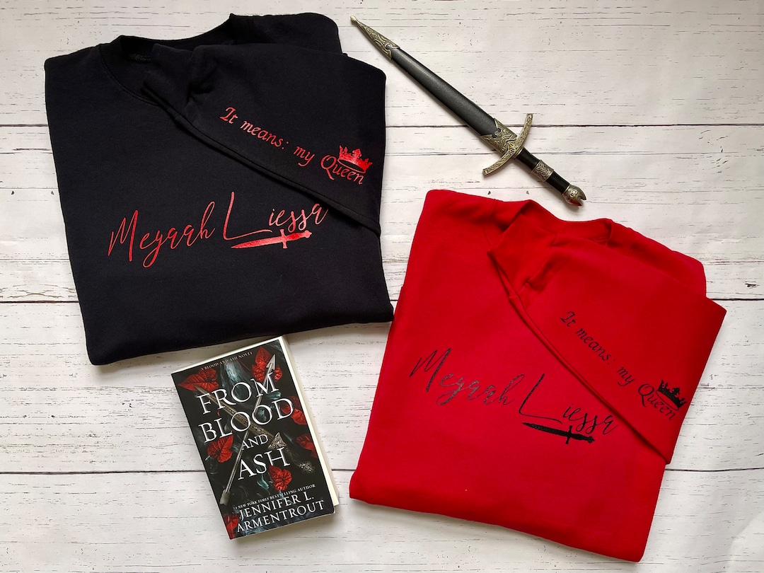 Licensed Original Meyaah Liessa FBAA Sweathsirt, From Blood and Ash ...