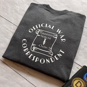 Divine Rivals Sweathsirt, Rebecca Ross Inspired Merch, Inkridden ...