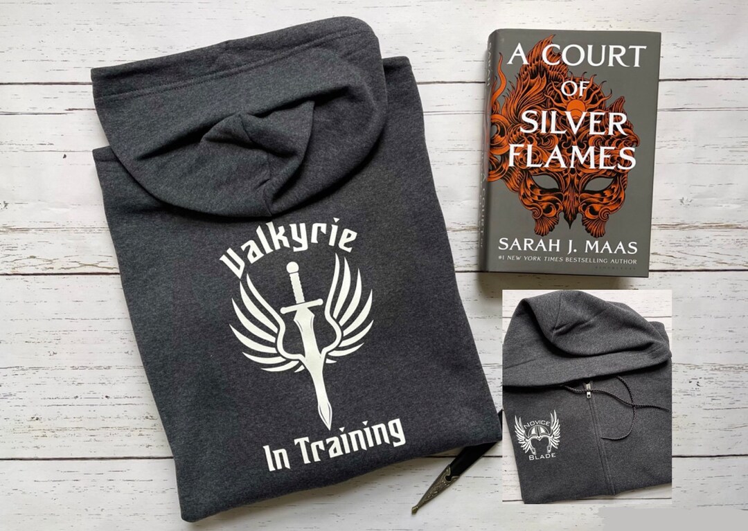 Licensed Valkyrie in Training Zip Up, Valkyries Hoodie, ACOSF ACOTAR ...