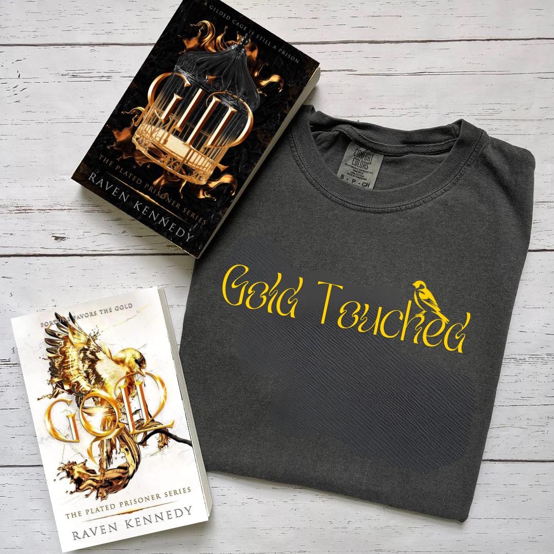 Comfort Colors Gold Touched Shirt, Auren Goldfinch, P Prisoner Inspired ...