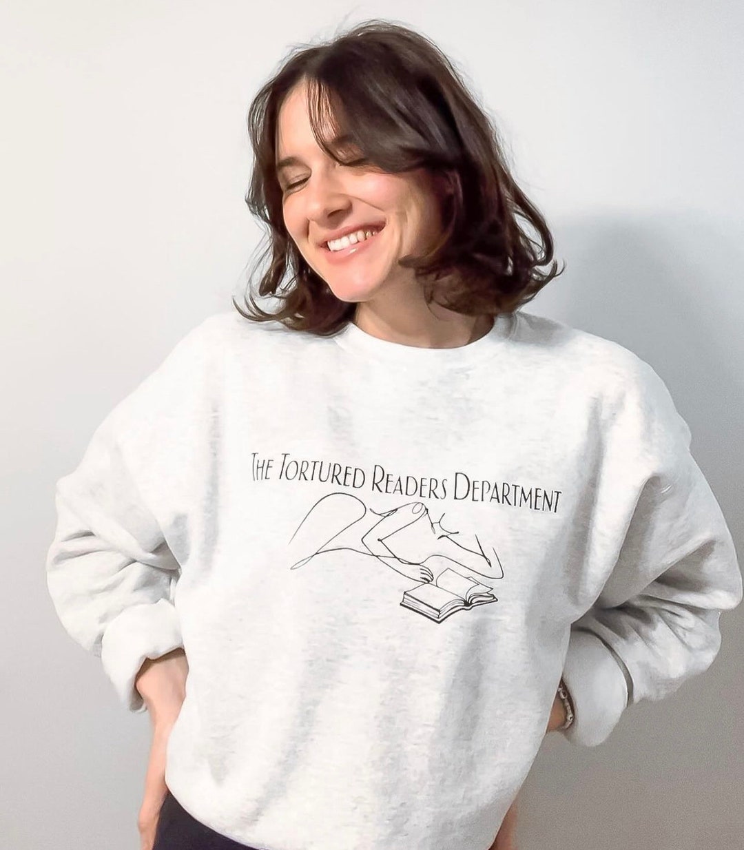The Tortured Readers Department Sweatshirt, Gifts for Readers, Bookish ...