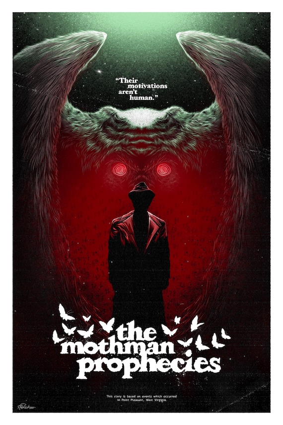 Mothman Prophecies Mothman Face