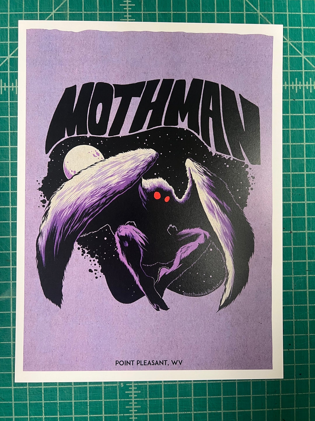 Mothman Festival 2023 Design Print - Etsy