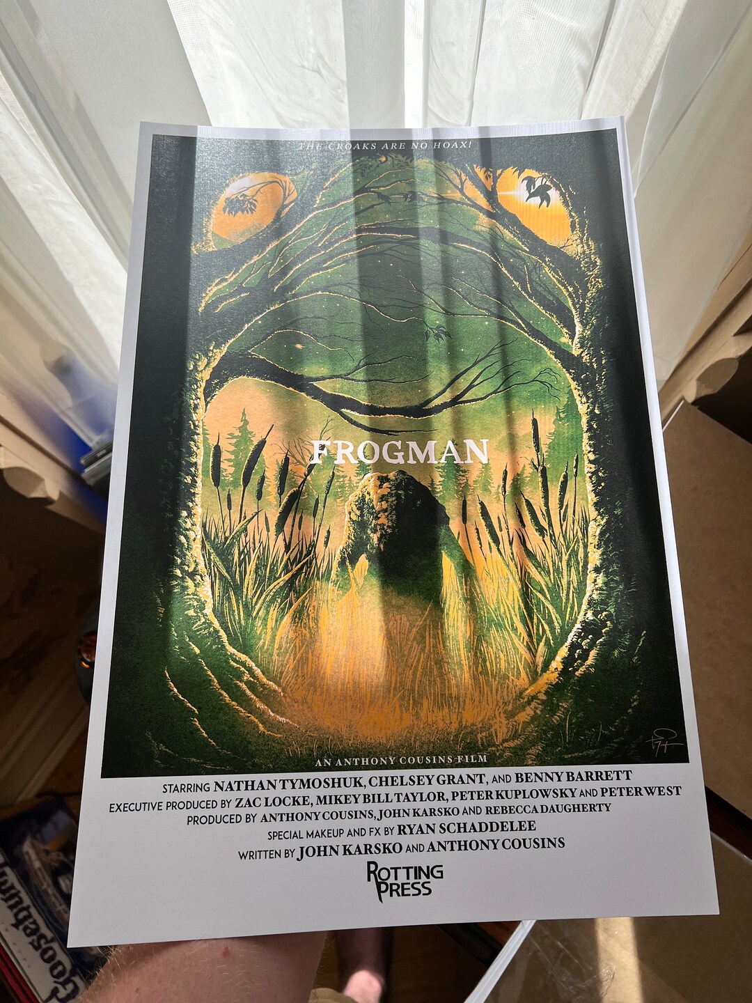 Frogman (2024) Easton Hawk Original Design Poster - Etsy