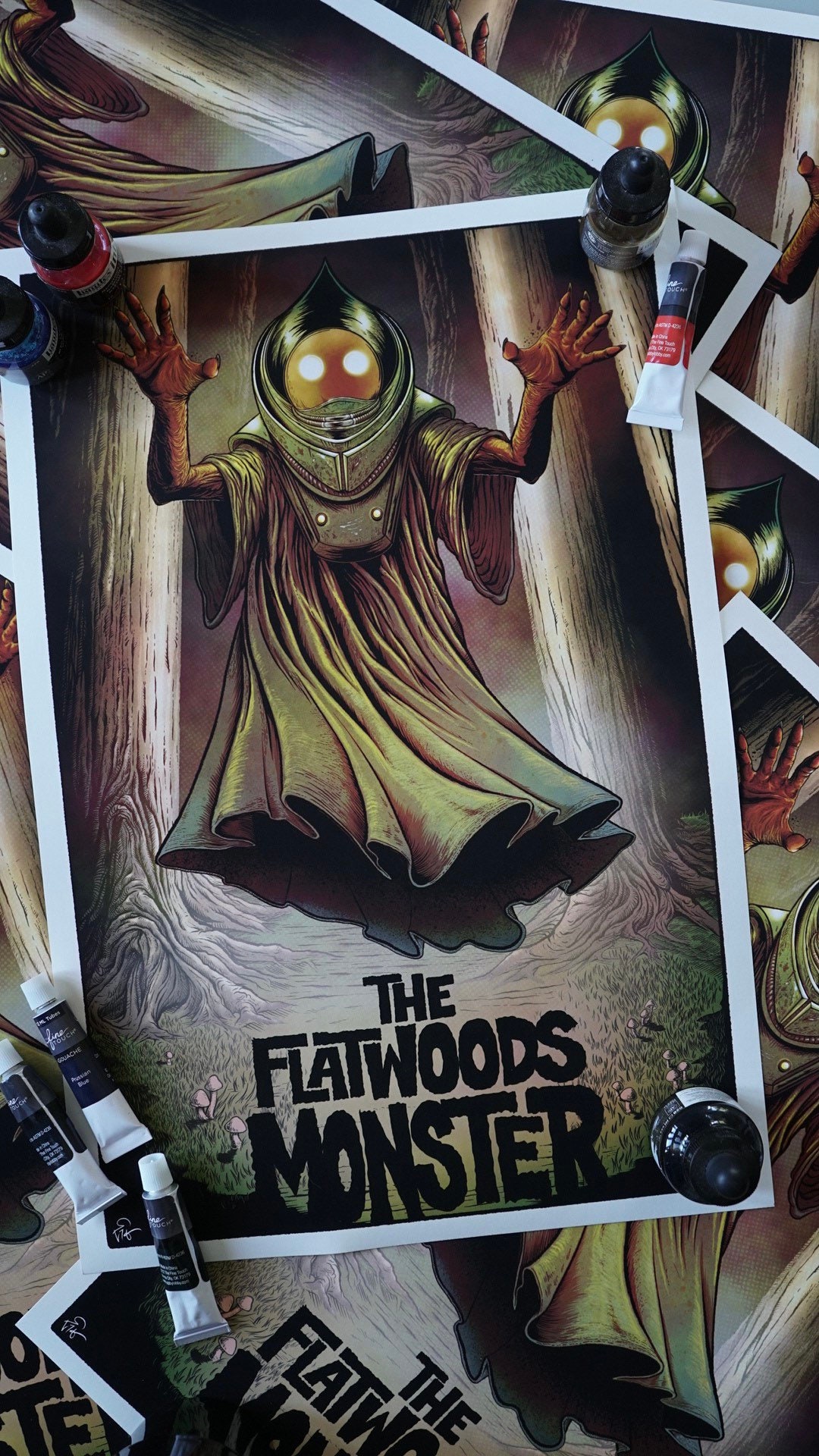 The Flatwoods Monster Poster Print - Etsy