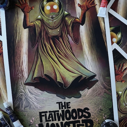 The Flatwoods Monster Poster Print - Etsy