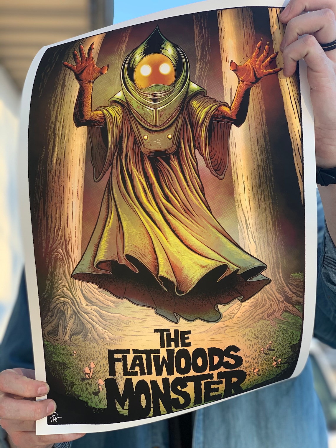 The Flatwoods Monster Poster Print - Etsy