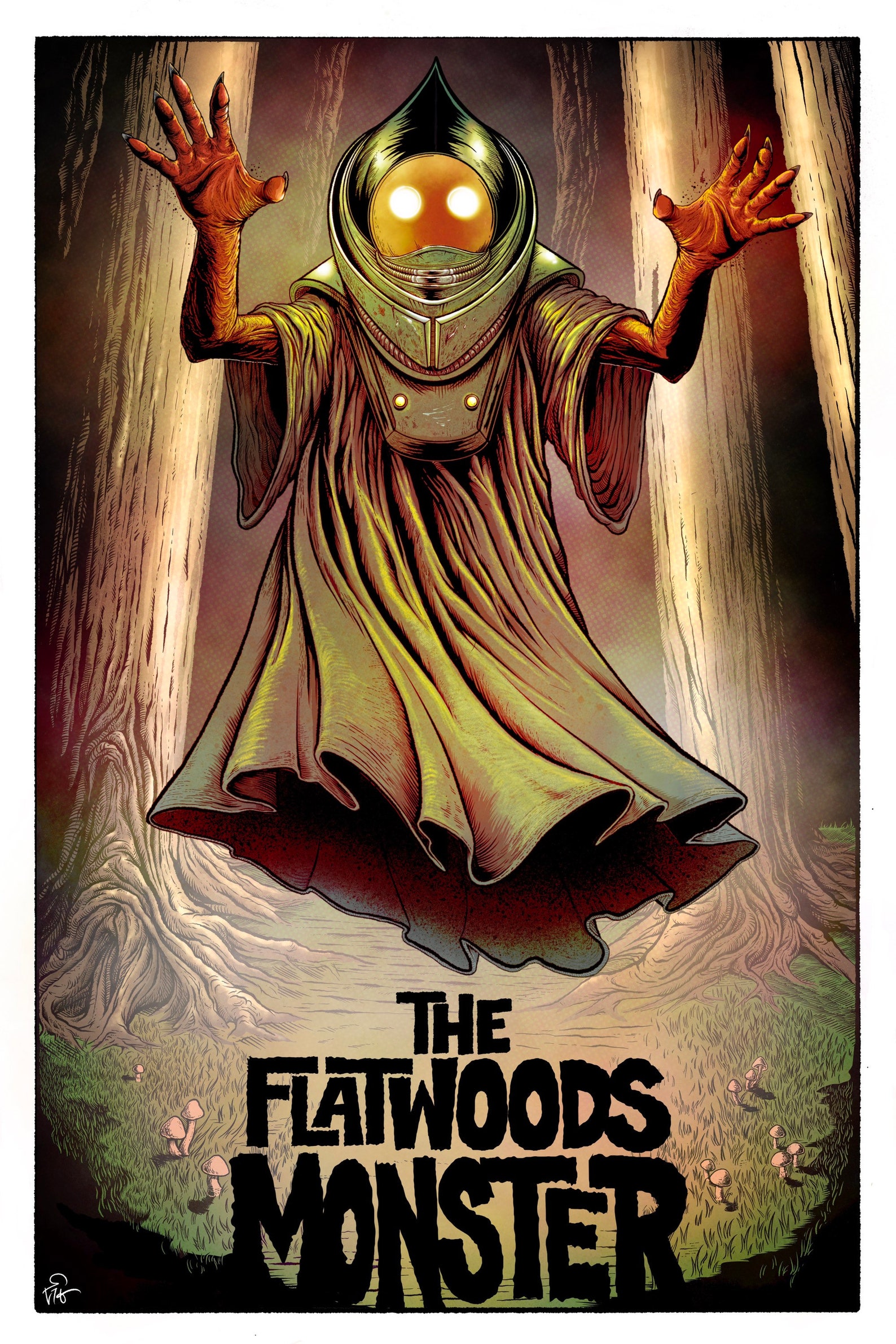The Flatwoods Monster Poster Print - Etsy