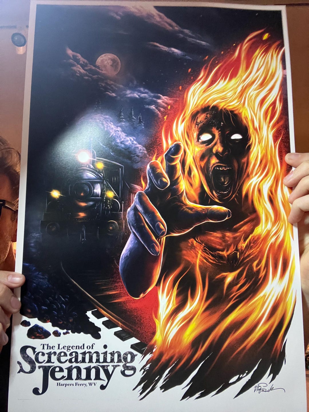 The Legend of Screaming Jenny 12x18 Print - Etsy