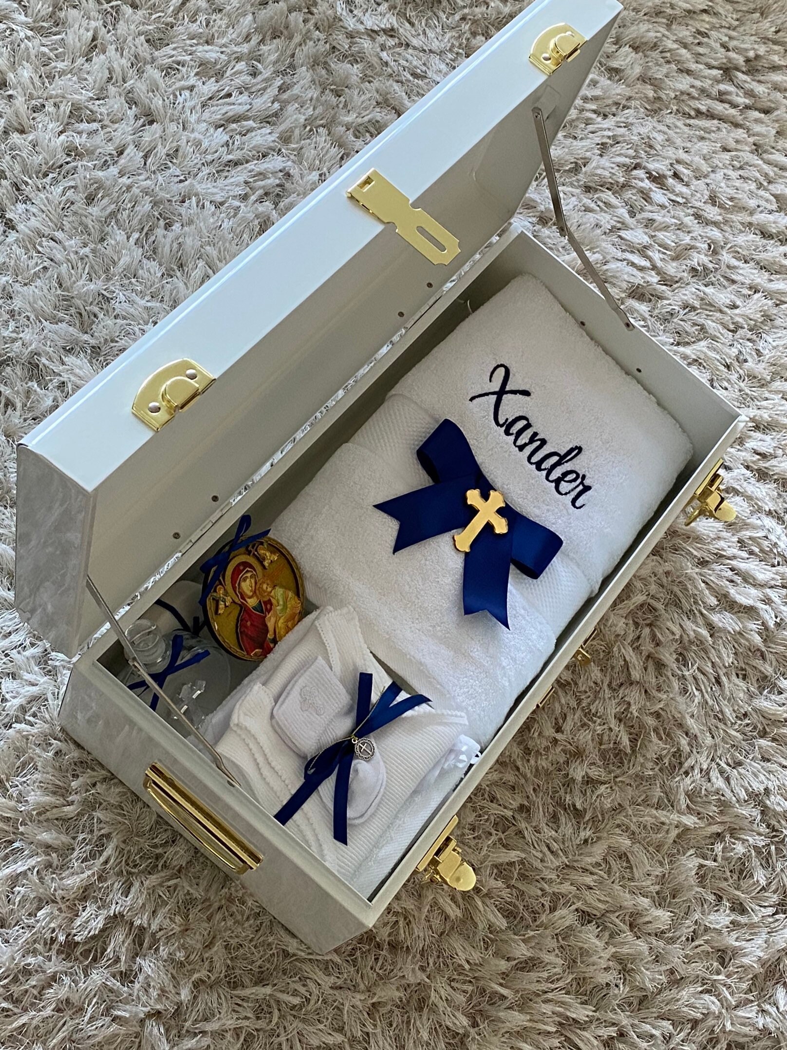 Orthodox Baptism - Christening - Trunk Storage Box - Etsy Australia