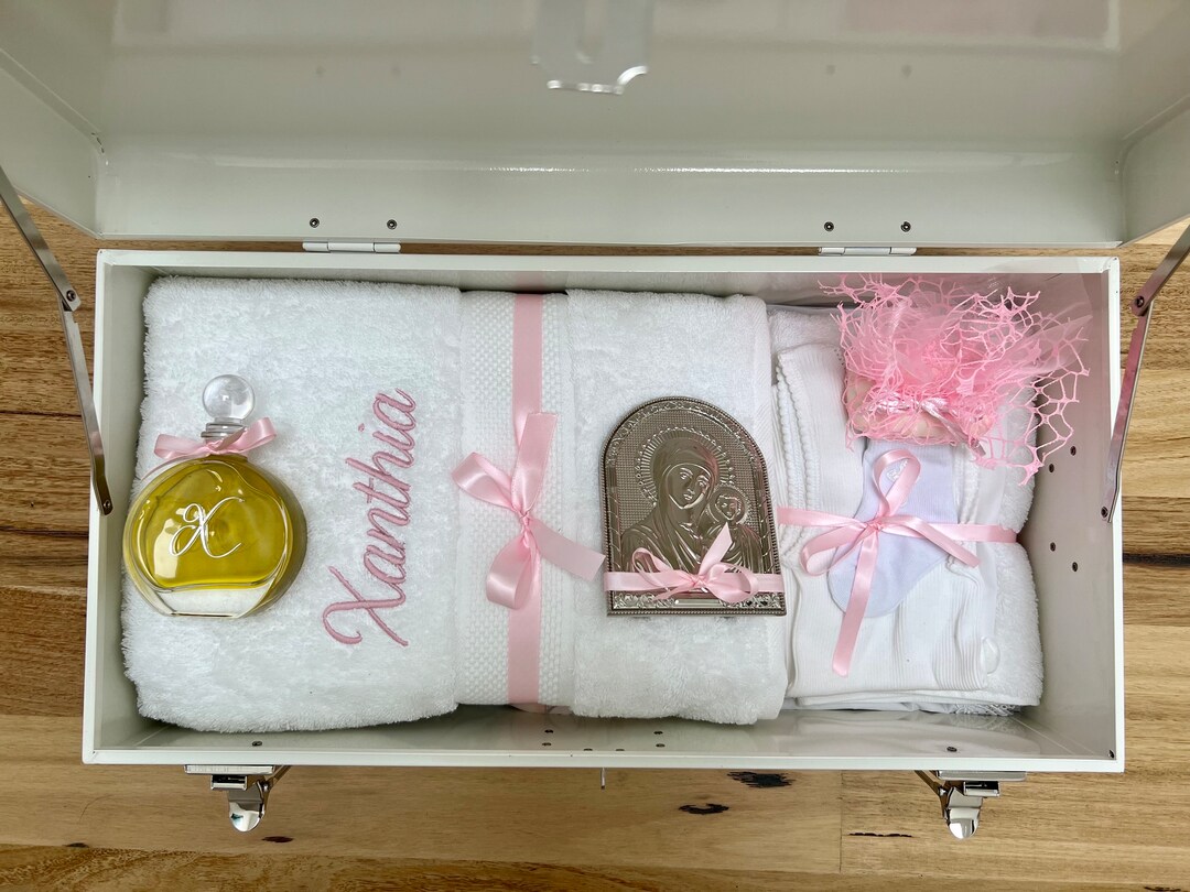 Orthodox Baptism Christening Trunk Storage Box - Etsy