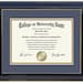 Wood Diploma Frame: Black and Orange, Wall Hanging - Etsy