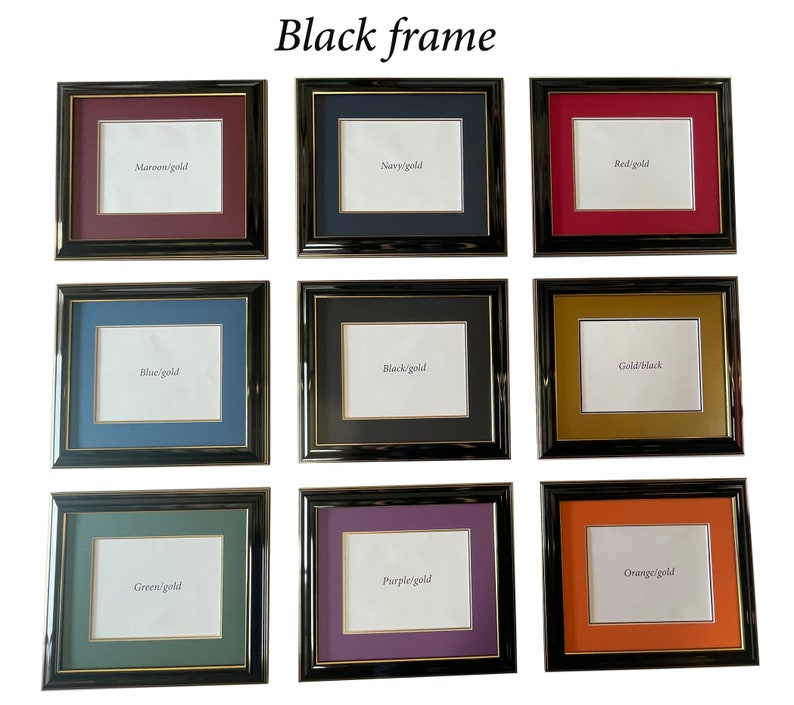 Double Diploma Frame 5x7,8x6,9x7,10x8,11x8.5,12x9,13x10,14x11,12x15 ...