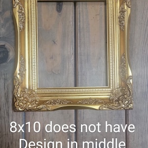 Gold Frame,gold Leaf,ornate,wood 2.5",baroque Antique ,victorian ...