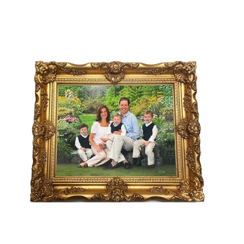 Gold Leaf Portrait Frames - Etsy