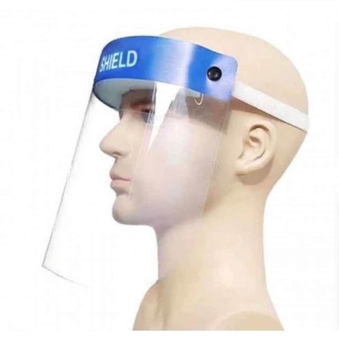 Face Shield With Protective Clear Film to Protect Eyes and Face - With ...