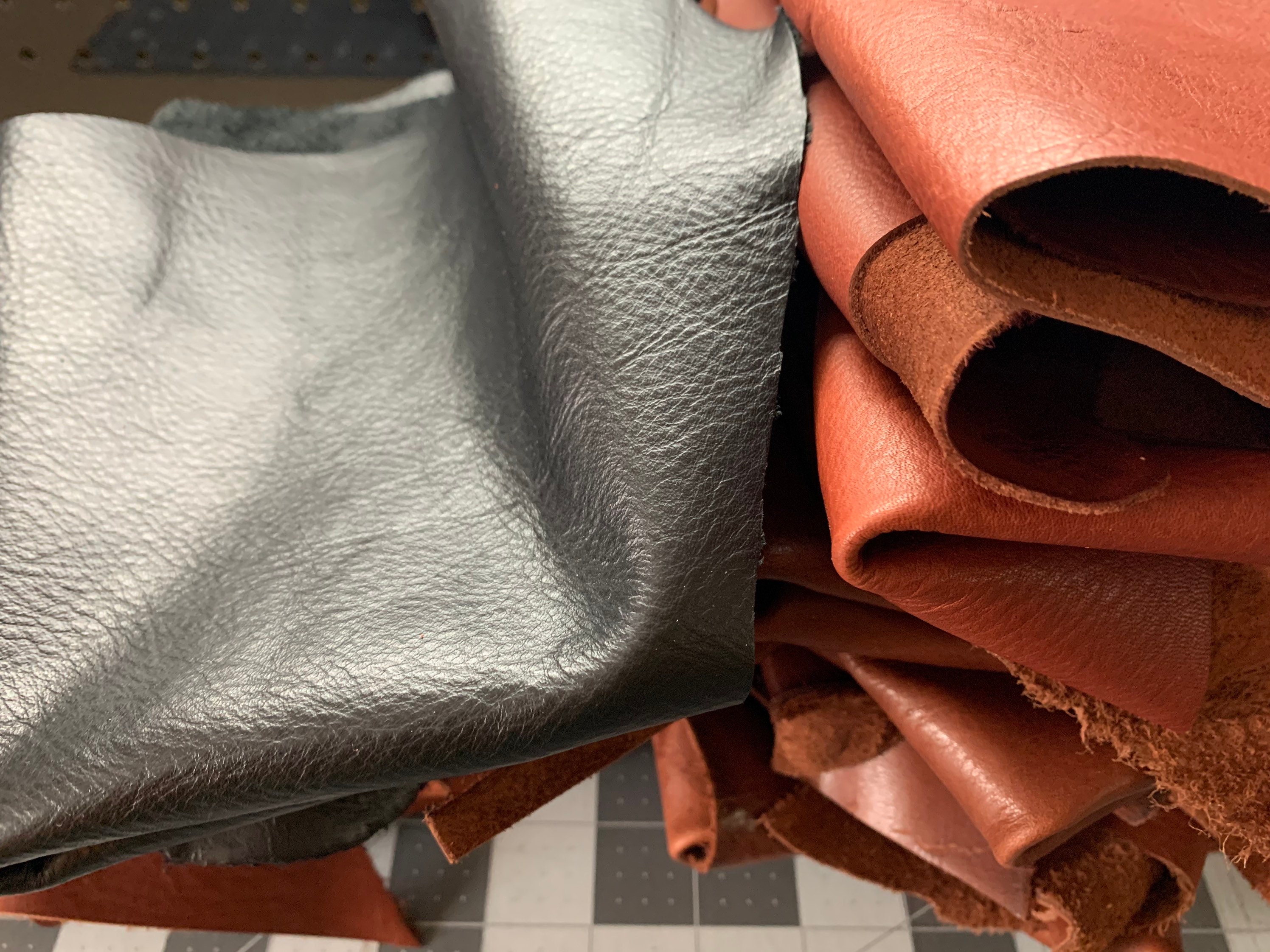 Scrap Leather Pieces Leather Remnants Leather for Crafts 1 - Etsy