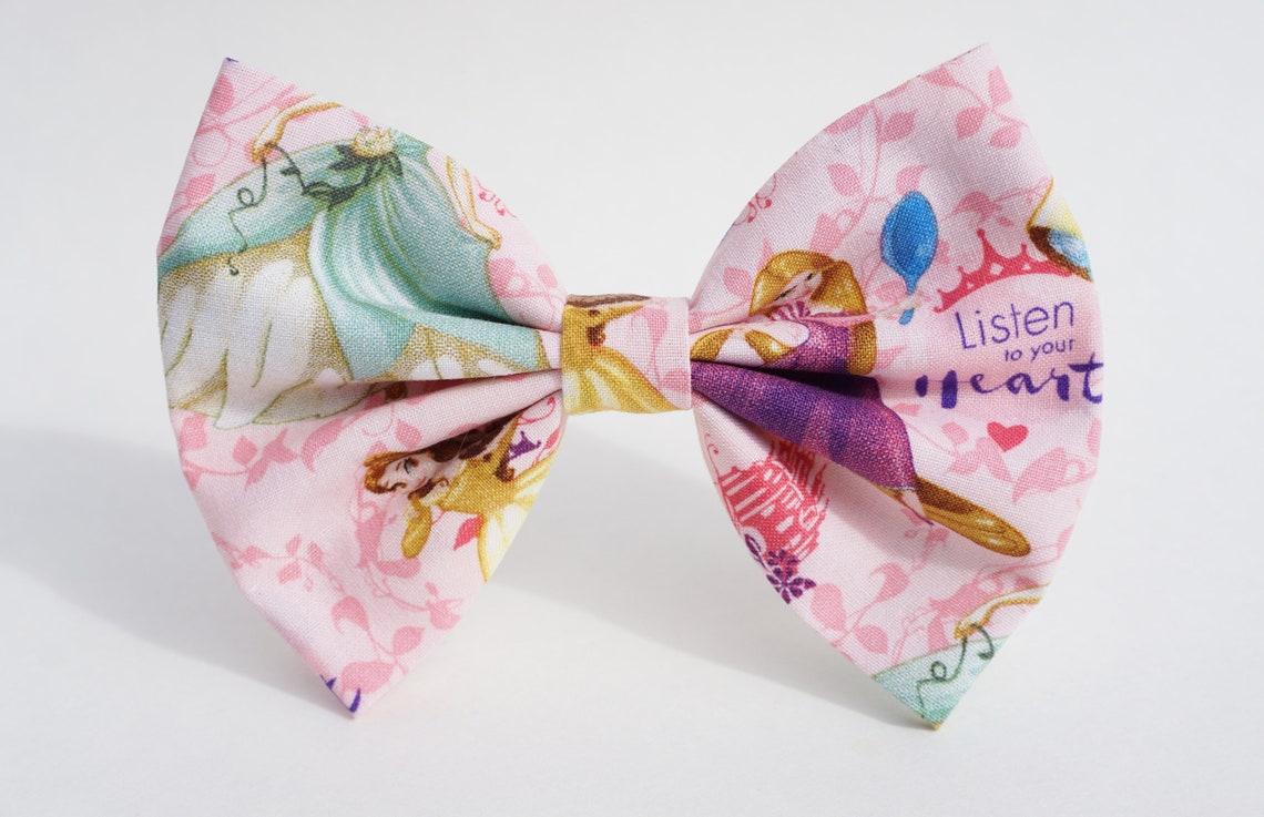 Princess Bows Disney Princess Bow - Etsy