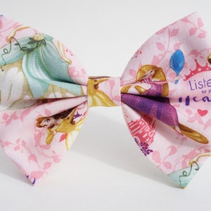 Princess Bows Disney Princess Bow - Etsy