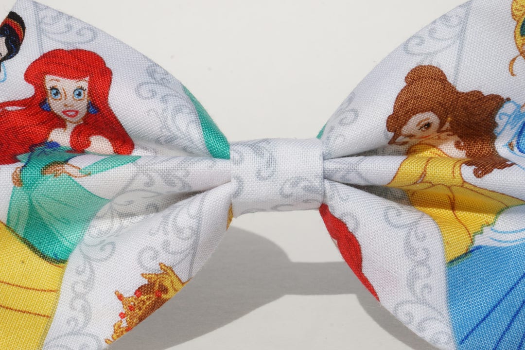 Princess Bows Disney Princess Bow - Etsy