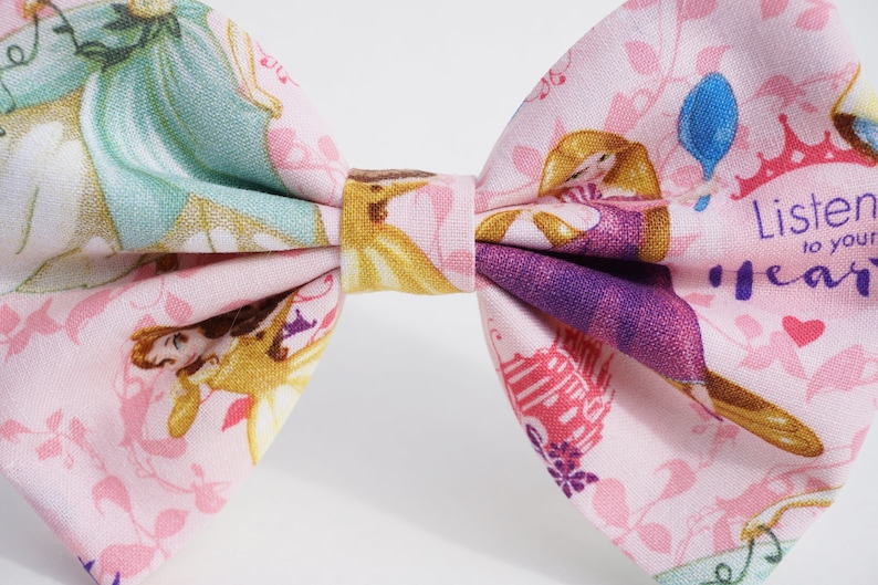 Princess Bows Disney Princess Bow | Etsy