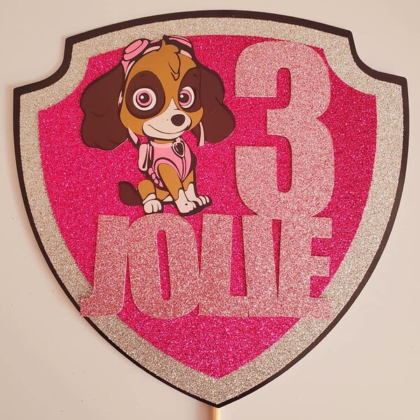 Skye Cake Topper - Etsy