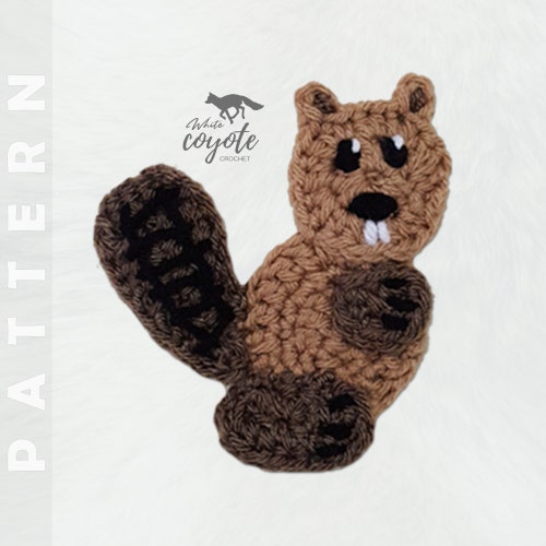 Beaver Scarf Crochet PATTERN Any Size - Etsy