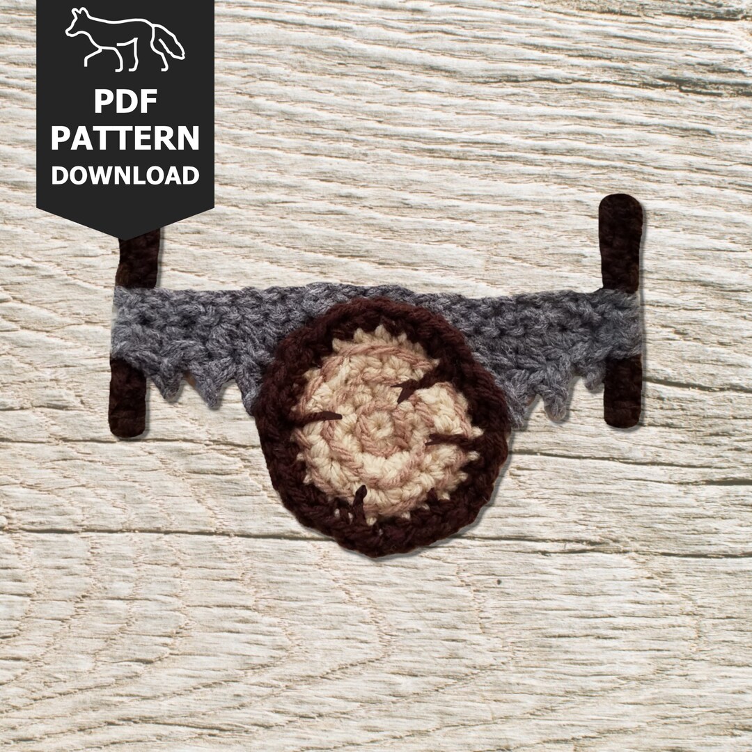 Two Man Crosscut Saw Applique Crochet Pattern - Etsy