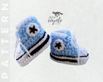 Crochet Converse Pattern - Etsy