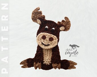 Moose Applique Pattern - Etsy