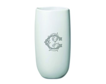 Monogram Vase - Etsy