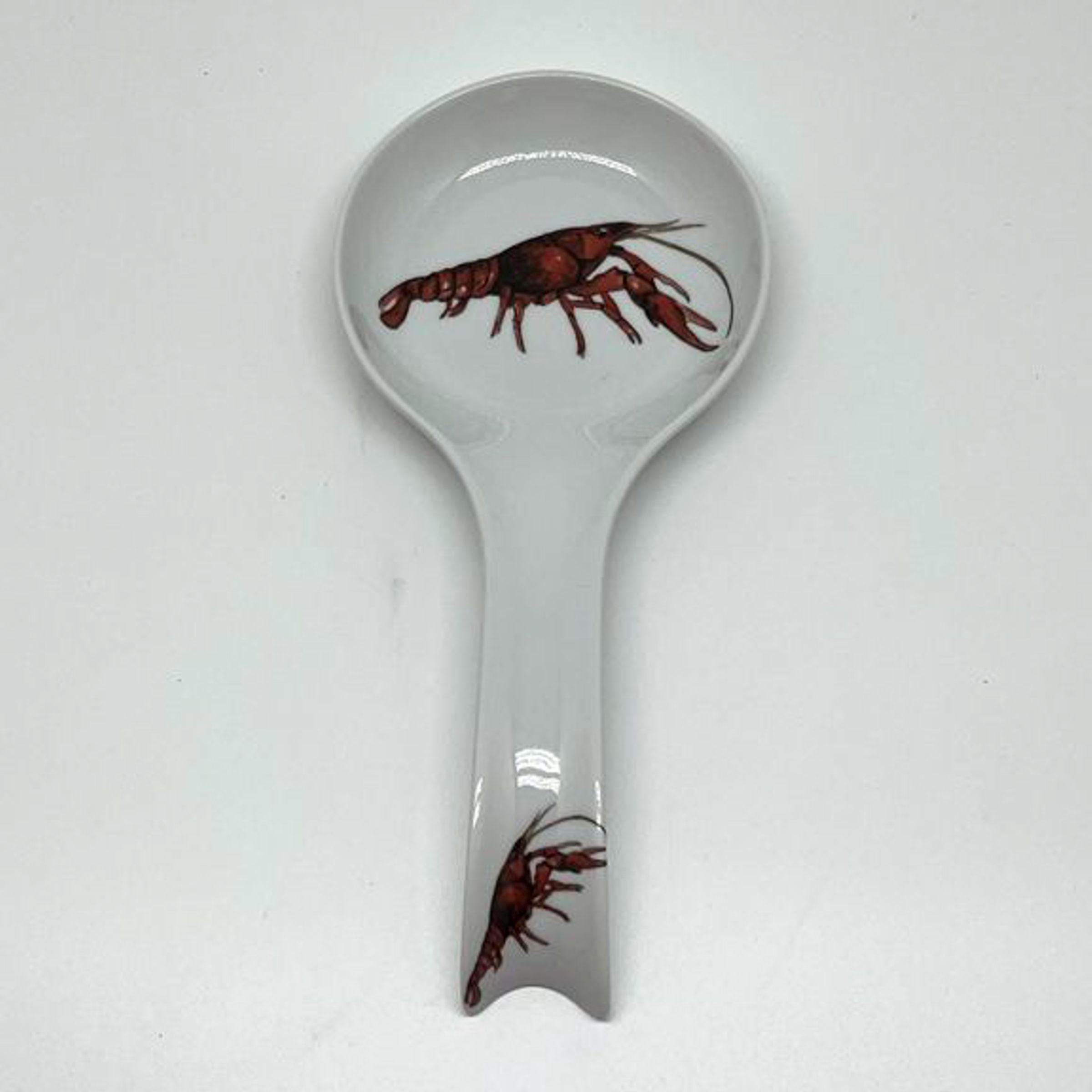 Louisiana Seafood Chef Spoon Rest | Crawfish Spoon Rest | Crab Spoon ...