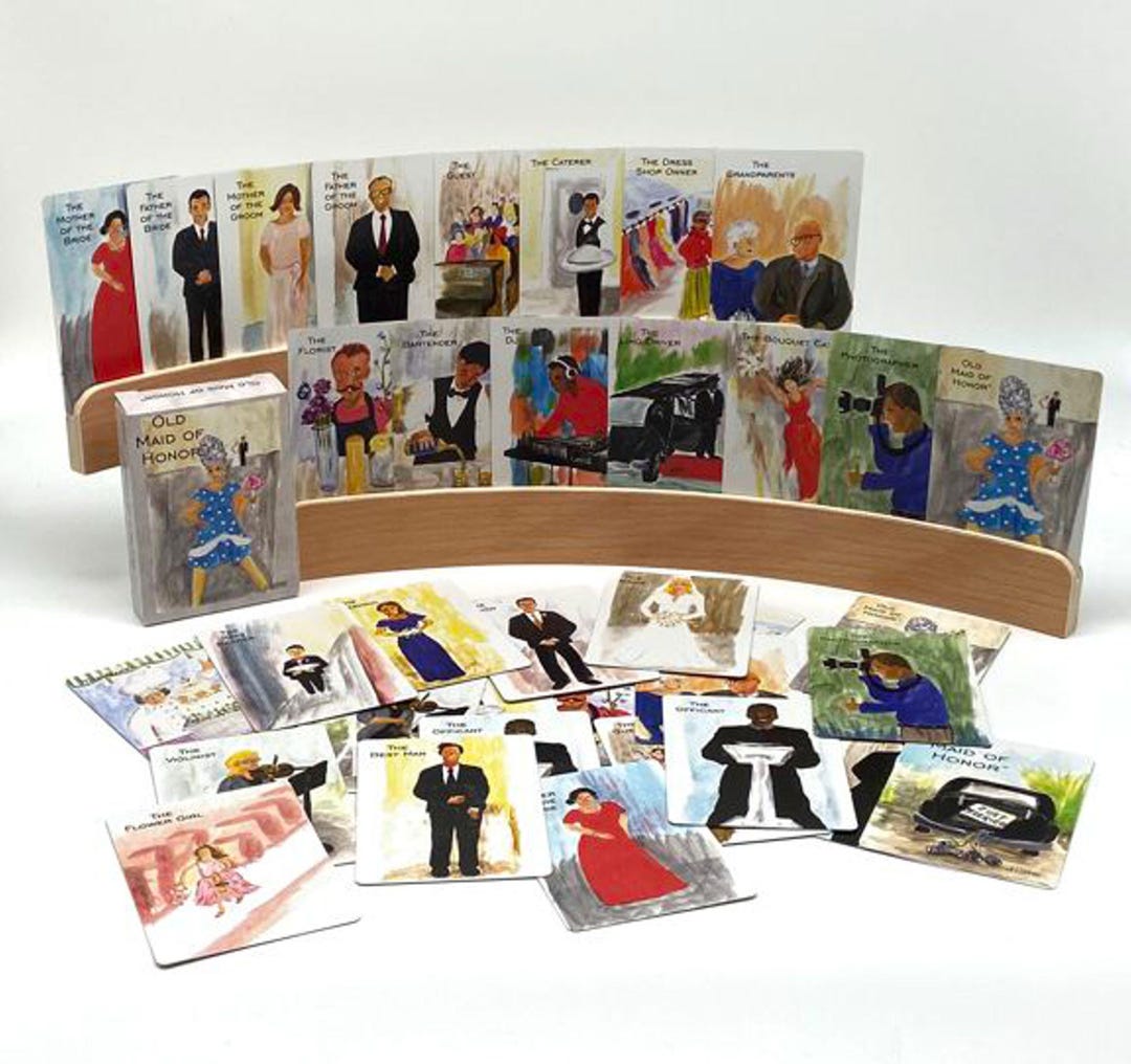 Playing Cards - Old Maid of Honor Game, Classic Fun for Family ...