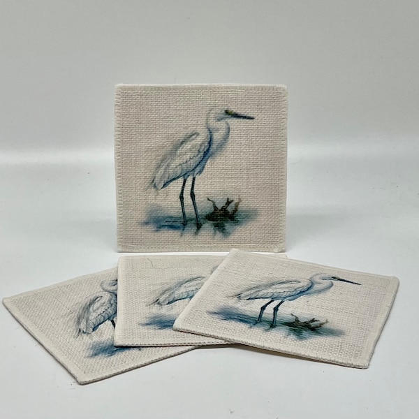 Egret Fabric - Etsy