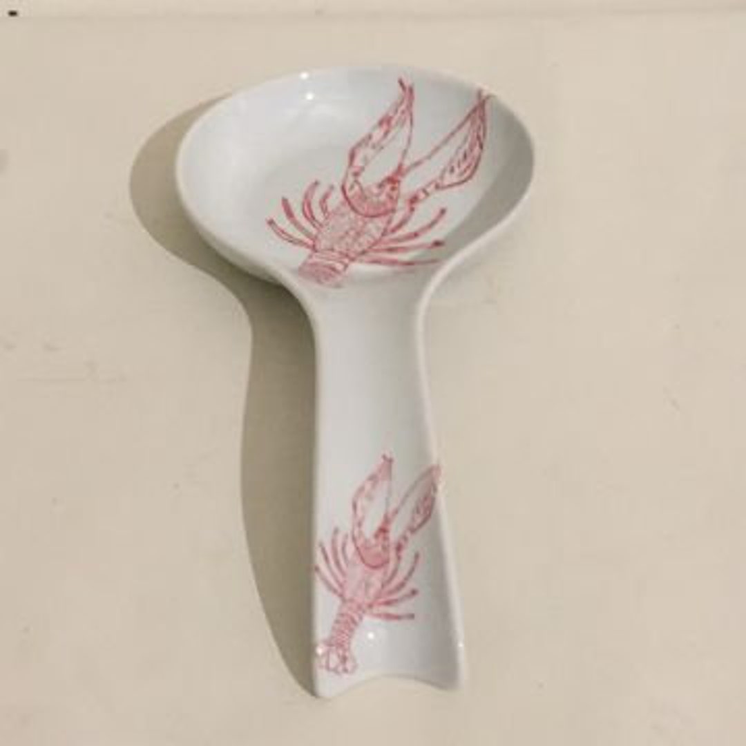 Crawfish Chef Spoon Rest - Etsy