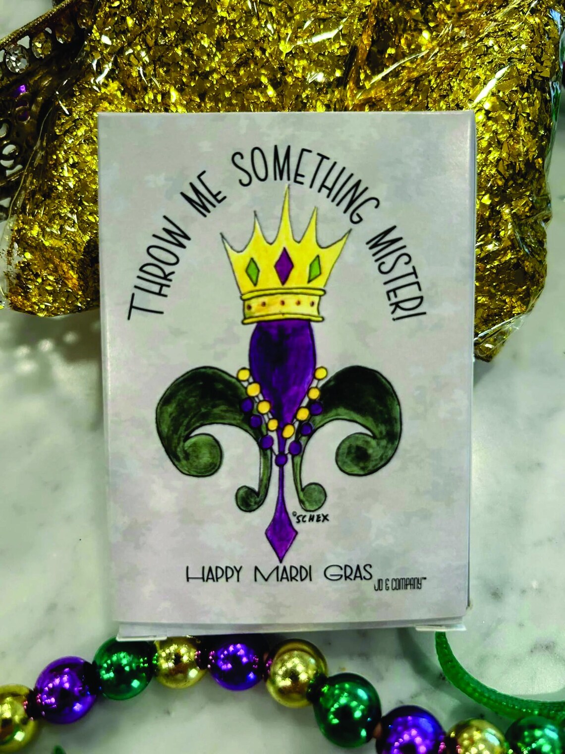 Mardi Gras Playing Cards | Unique Deck, Fun Gift Idea, Casino Style ...