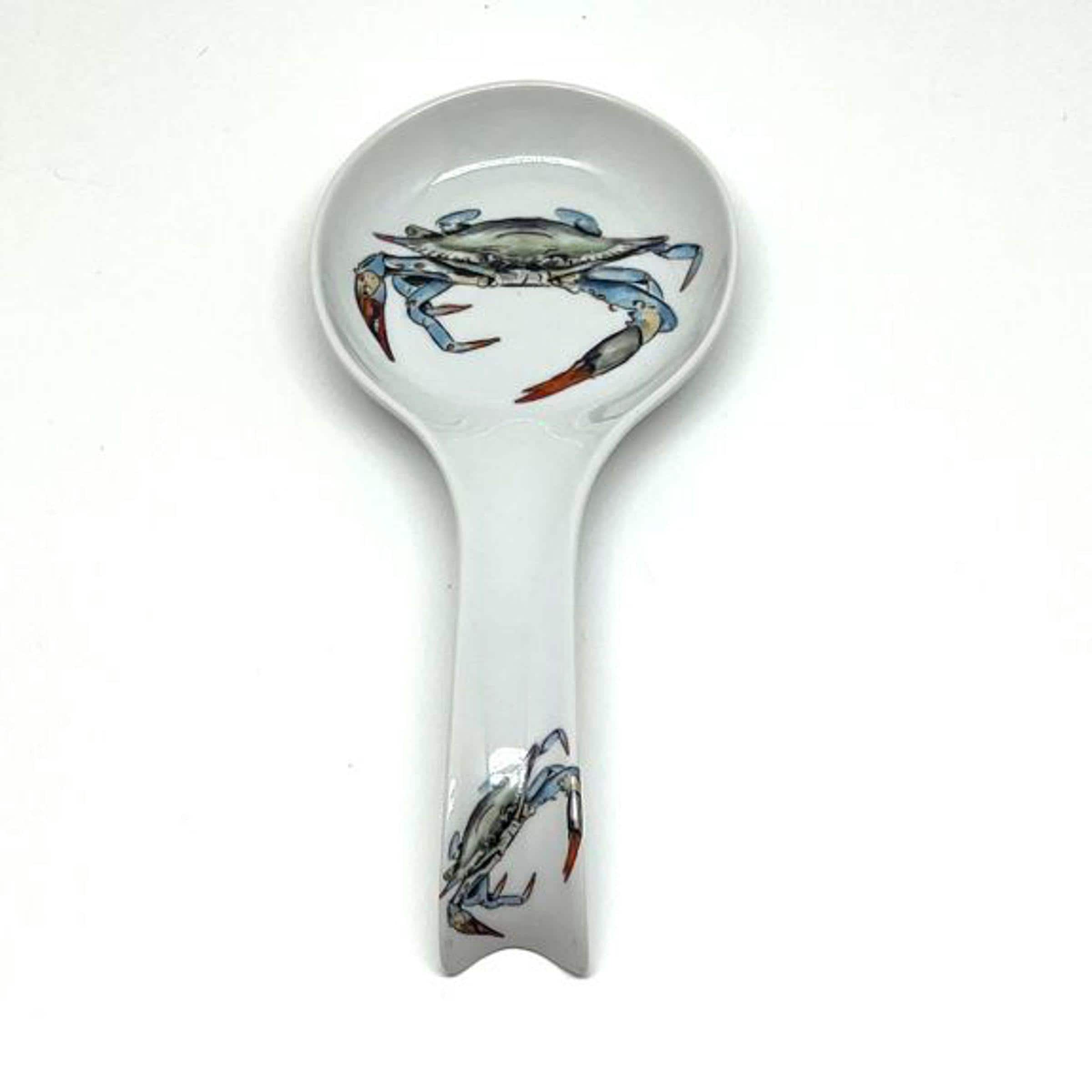 Louisiana Seafood Chef Spoon Rest | Crawfish Spoon Rest | Crab Spoon ...