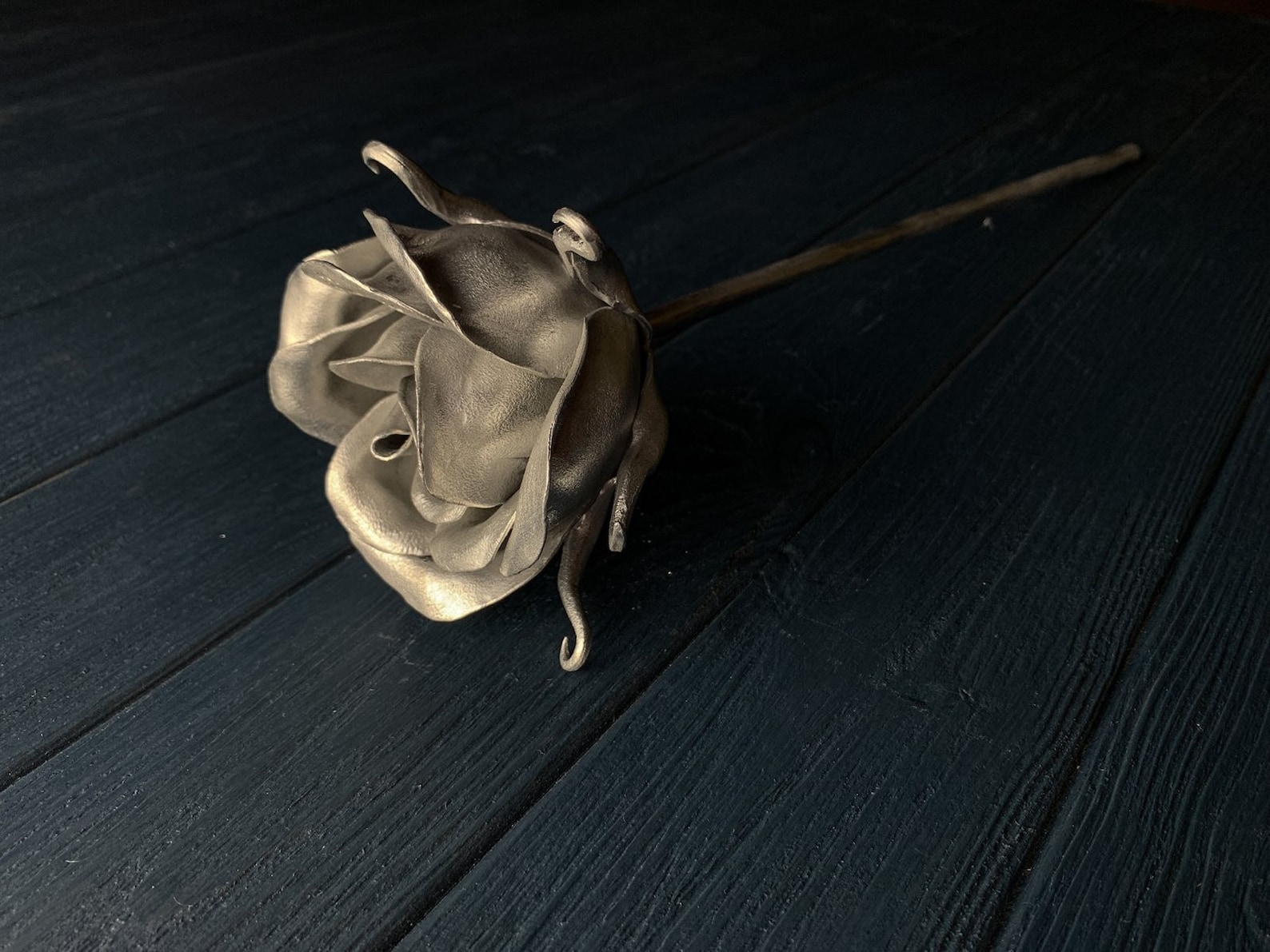 10th Anniversary Gift Aluminum Rose 10th Anniversary - Etsy